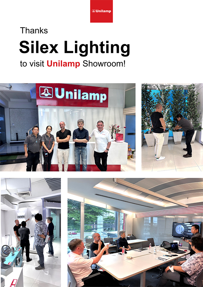 Thanks Silex to visit UNILAMP showroom | Unilamp